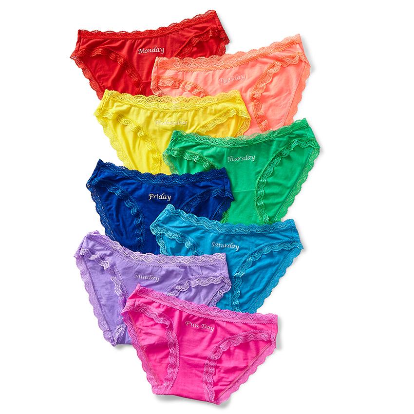 Days of The Week Knickers 8pk – BlacksJewels & Gifts